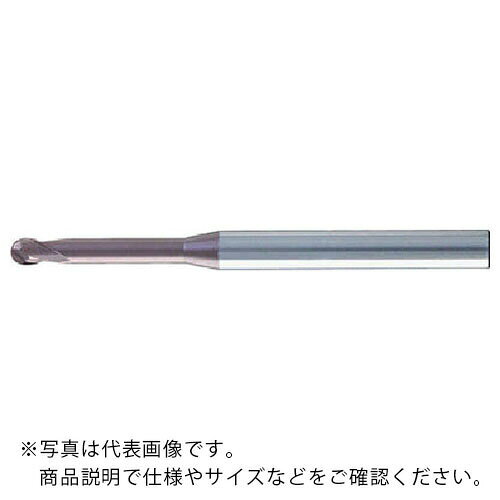 特長：狭くて深い加工に適した首逃げタイプです。低速から高速まで深彫り精密3次元加工に対応します。用途：被削材:炭素鋼、合金鋼、ステンレス鋼、調質鋼、焼入れ鋼(〜55HRC)。金型および部品の切削加工。仕様：ボール半径RE(mm)：0.25最...