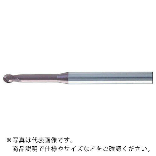 特長：狭くて深い加工に適した首逃げタイプです。低速から高速まで深彫り精密3次元加工に対応します。用途：被削材:炭素鋼、合金鋼、ステンレス鋼、調質鋼、焼入れ鋼(〜55HRC)。金型および部品の切削加工。仕様：ボール半径RE(mm)：0.2最大...
