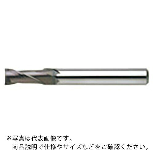 特長：2枚刃エンドミルに独自の無限コーティングを採用しました。実刃径寸法を箱に表示したエンドミルです。用途：被削材：炭素鋼、合金鋼、ステンレス鋼、調質鋼、焼き入れ鋼（〜55HRC）、銅。金型及び部品の切削加工。仕様：切削径DC(mm)：2....