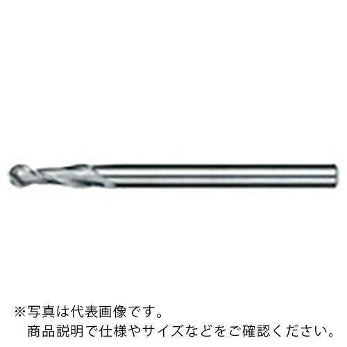 特長：3倍刃長・5倍刃長・10倍刃長・超ロングネック・同径タイプなど加工形状に合わせて選択可能です。アルミ・銅などの非鉄にも最適です。用途：被削材:樹脂、アルミ合金、銅合金。金型および部品の切削加工。仕様：ボール半径RE(mm)：1最大切込...