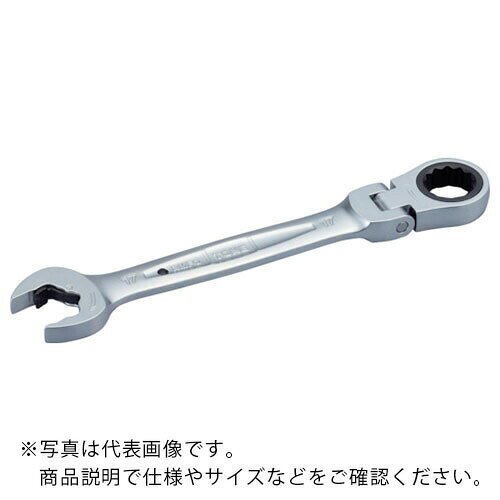 特長：スパナ部・めがね部ともに抜差し不要で早回し操作が可能です。配管のフレアナットや狭い場所での締付け作業に最適です。本体は薄形のストレート形状のため、奥まった狭い場所での作業に威力を発揮します。安全ロープ取り付け穴付です。（RMFQ-14...