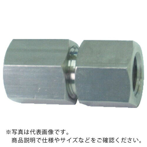 用途：高圧ガス配管用。仕様：使用流体：窒素・酸素・アルゴン・空気など接続サイズ：M12×1.0(右)×Rc1/4L(mm)：32設計温度(℃)：-10〜75用途：ガス用継手適合流体：N2.O2.Ar、Air、CO2、He、H2ネジサイズA：...