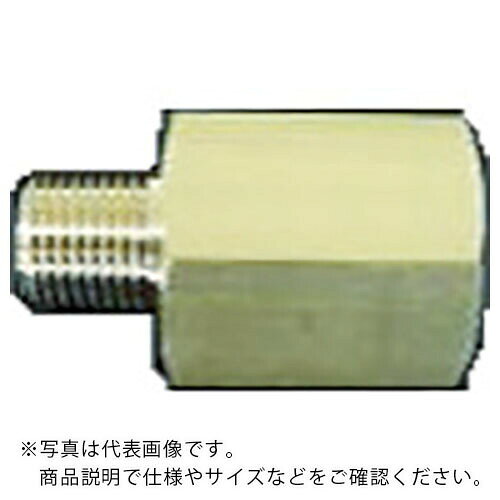 用途：高圧ガス配管用。仕様：使用流体：窒素・酸素・アルゴン・空気など接続サイズ：R1/2×Rc3/4設計温度(℃)：-10〜75用途：高圧ガス用継手適合流体：N2.O2.Ar、Air、CO2、He、H2ネジサイズA：R1/2ネジサイズB：R...