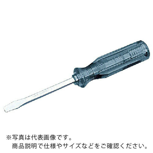 特長：軸が4角形状の貫通ドライバーです。仕様：刃先：［［＋］］2軸長(mm)：100全長(mm)：195貫通タイプ先端：マグネット入り材質／仕上：軸:構造用鋼、グリップ:樹脂注意：プラスチック柄は絶縁のためのものではありません。電気の流れて...