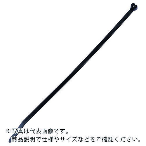 特長：ロック部の爪に経年変化の少ない316ステンレスを使用しています。ステンレスのロック爪は長時間の使用や環境の変化にも強い特性があります。用途：ケーブルなどの結束に。仕様：色：ブラック幅(mm)：7.0長さ(mm)：620厚さ(mm)：1...