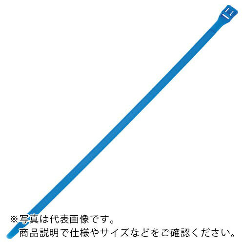 特長：セレーション（ギザギザ）が外側にあり、結束バンドがヘッドに対して横から挿入されるので、大きな束線も真円に近い状態で結束できます。ヘッドが小さく、束線全体が小さく仕上がります。屋外で使えるカラー結束バンドです。用途：ケーブルなどの結束に...