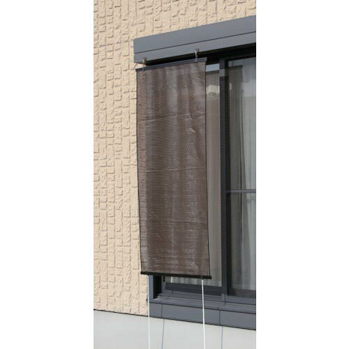 特長：室内の温度上昇を抑えます。エアコンなどの効率がアップします。用途：夏場の日差し対策に。プライバシー保護に。仕様：色：ブラウン幅(m)：0.9長さ(m)：2.20厚さ(mm)：1遮光率(％)：0.86上下サン厚さ(mm)：10紫外線カッ...
