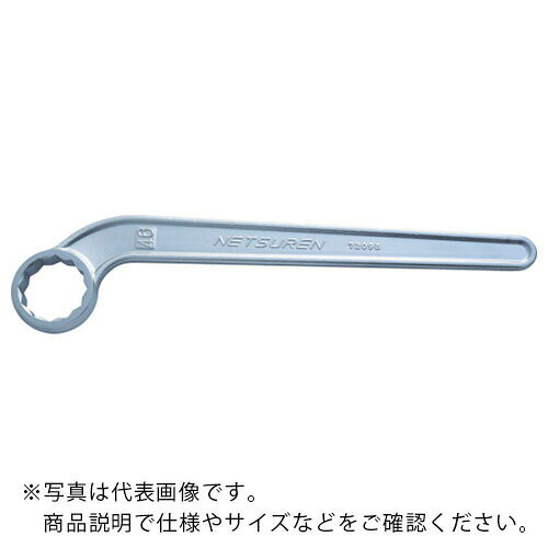 特長：型打鍛造製なので、強靭で軽量です。柄に対して口が水平に45°の角度がついているので、狭い場所の作業に最適です。表面処理はクロムメッキ仕上げです。仕様：対辺寸法(mm)：22全長(mm)：207対辺(mm)：2210〜50mmまでクロー...
