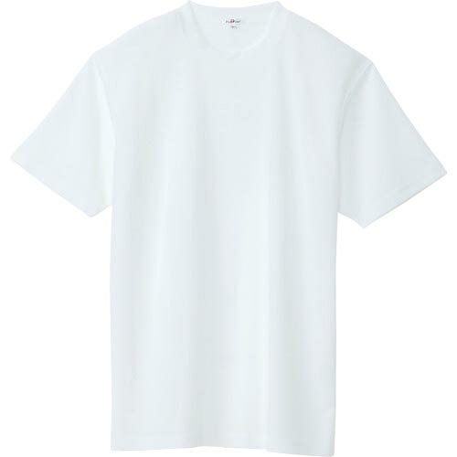 特長：吸汗速乾機能付きで、汗をかいてもべたつきにくいです。洗濯しても効果が持続します。男女兼用です。用途：作業全般。仕様：色：ホワイトサイズ：L着丈(cm)：71胸囲(cm)：105タイプ：半袖材質／仕上：生地:ポリエステル100％　●代表...