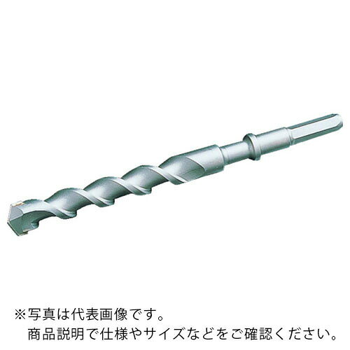 特長：打撃回転力をロスなく効率的に伝えるハンマードリル専用ビットです。六角軸ビットで強力タイプです。用途：被削材:コンクリート。仕様：刃径(mm)：32.0有効長(mm)：162全長(mm)：280シャンク径(mm)：13適合機種：ハンマー...