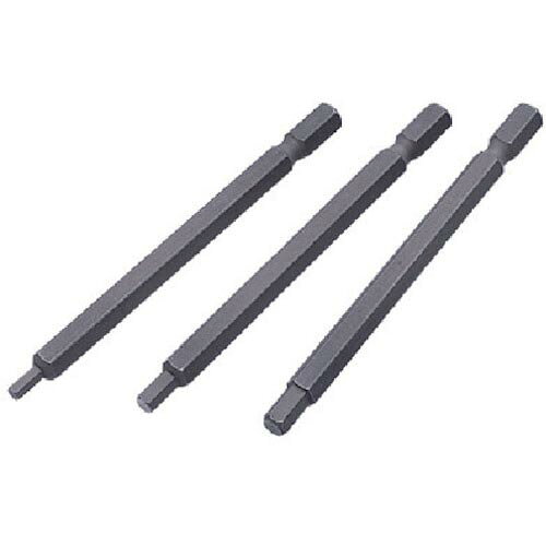 特長：各種六角穴付ボルトの着脱に最適な先端工具です。大径サイズ17mmまで豊富な品揃えです。用途：各種六角穴付ボルトの着脱に。仕様：対辺(mm)：8.0全長(mm)：90シャンク径(mm)：6.35先端マグネット：なしシャンク径：6.35m...
