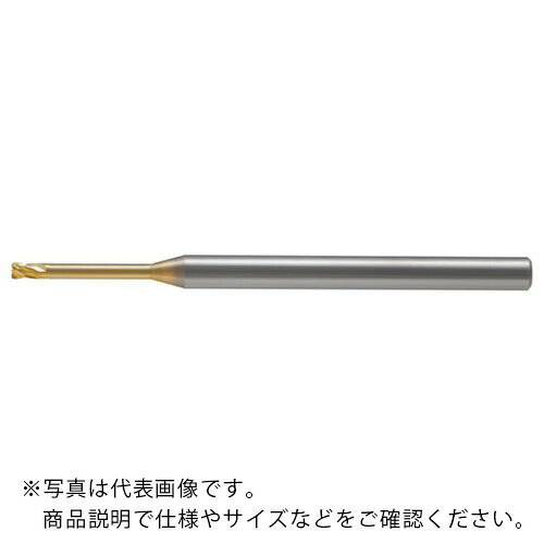 特長：高性能・高品位な加工に効果を発揮するロングネックラジアス形状です。生材〜高硬度材の切削が可能です。外径交差：0/-0.015（D≦5）、-0.005/-0.02（D＝6）、コーナーR精度：R±0.005です。用途：被削材:プリハードン...