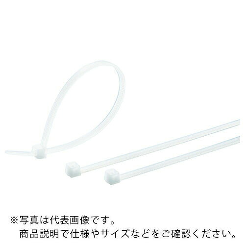 特長：ヘッドは軽い挿入抵抗で確実に固定できる機構です。バンド部は作業しやすい適度な柔軟性があり、作業者や被結束物に負担がかからないようエッジに丸みを持たせています。用途：電気・電子産業、航空宇宙産業、通信産業、配電工事など。仕様：色：ナチュ...