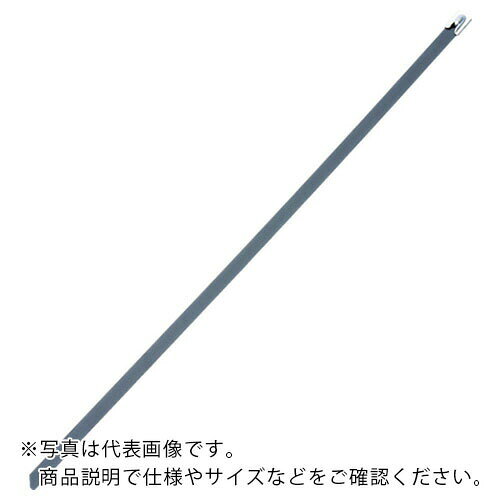 特長：SUS316にポリエステルで全面コーティングされているため、束線を傷つけません。ポリエステルコーティングによりエッジ保護が強化され、異種金属間の電食を防止します。極めて厳しい条件での使用に最適です。屋外使用可能推定年数は10年以上です...