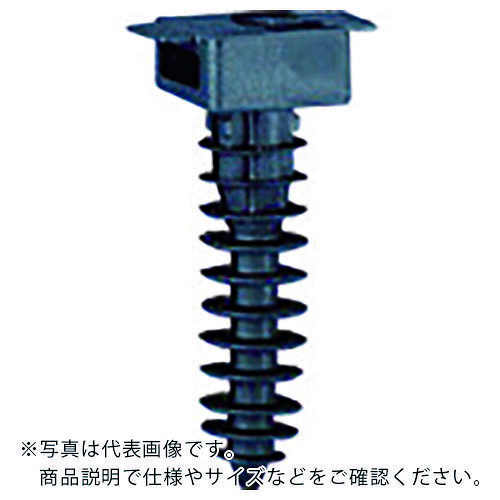 特長：電線、パイプなどを粗壁の表面に固定するのに適しています。予め開けた穴に押し込むだけで結束などをしっかりと固定します。用途：結束バンドの固定に。仕様：色：ブラック縦(mm)：14.7横(mm)：14.5高さ(mm)：7.1使用結束バンド...
