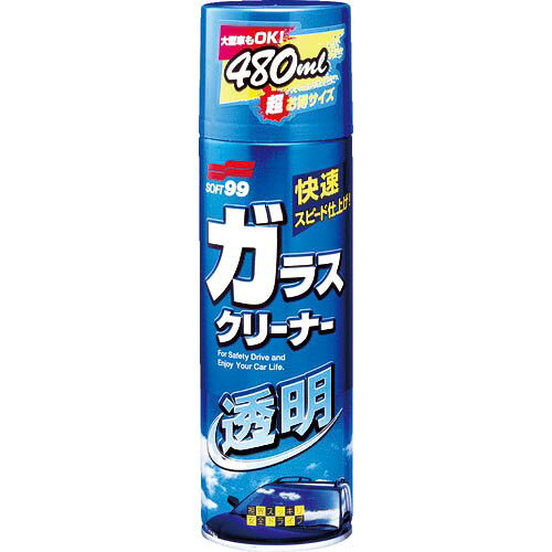特長：泡ギレの良い新処方のクリーナー液は、拭き取るタオルやウエスにスッとなじみ、拭きギレ爽快です。拭きスジも残りにくく、透明な仕上がりです。用途：自動車用窓ガラスの洗浄。仕様：容量(ml)：480材質／仕上：主成分:界面活性剤、アルコール類...