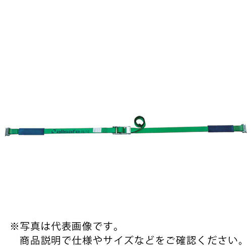 特長：オーバーセンター式により簡単な操作で荷締め作業ができるベルトです。Tワンピース仕様により、トラックレールへの負担を軽減します。用途：トラック輸送時の荷崩れ防止。仕様：最大使用荷重(t)：0.5ベルト長さ(m)巻取側：3ベルト長さ(m)...