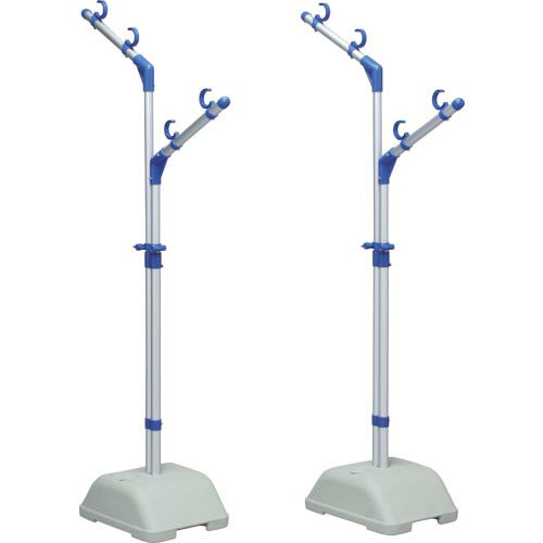 特長：ステンレス製と比べて軽く、さびにくいアルミニウム製です。ブロー台は砂や水を入れて使用するポリタンクタイプです。用途：室内用の物干しです。仕様：耐荷重(kg)：土台重量1つあたり14kg以上(水使用時)、全体24kg、竿1本あたり6kg...