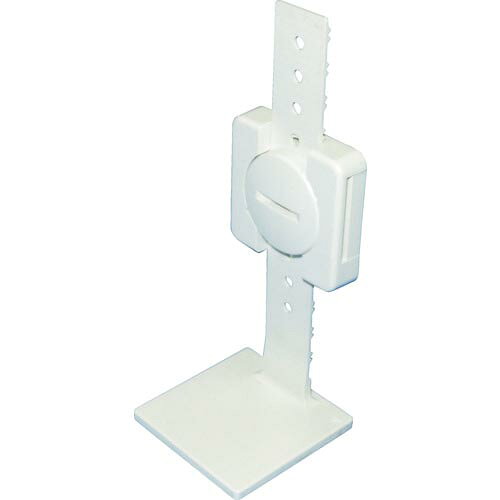 特長：強力接着パッドを使用し、プリンターなどを簡単に対象物に固定します。段積みされている機器の固定に最適です。機器保守時もコインでロックトップを簡単に外すことができ、移動が容易です。強力接着パッドを使用し、IT機器や書棚・機材等を動かさずに...