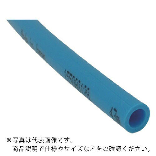 特長：耐油・耐水性に優れています。柔軟性に優れており、曲げ半径が小さく取れます。優れた外径精度、真円度を持っています。サイズ、カラーバリエーションが豊富です。1m間隔でカットマークが表示され裁断作業、在庫管理に便利です。用途：各種エア配管、...