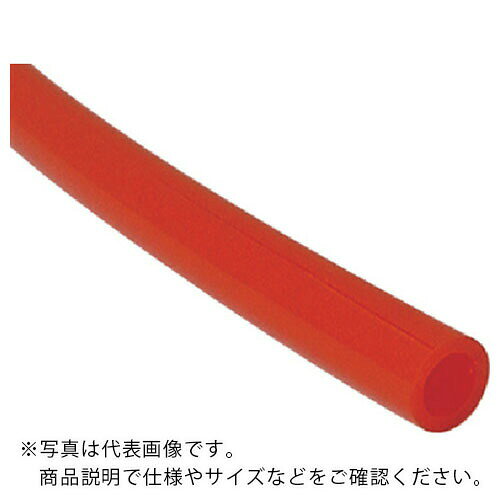 特長：耐油・耐水性に優れています。柔軟性に優れており、曲げ半径が小さく取れます。優れた外径精度、真円度を持っています。サイズ、カラーバリエーションが豊富です。1m間隔でカットマークが表示され裁断作業、在庫管理に便利です。用途：各種エア配管、...