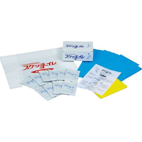 特長：防臭、静菌効果が約3ヵ月持続します。薬剤は使いやすい個包装です。使用後は、可燃物として安全に焼却可能です。10年間の長期保存が可能です。緊急時の簡易トイレとして適しています。緊急時の簡易トイレとしての備蓄。仕様：幅(mm)：210奥行...