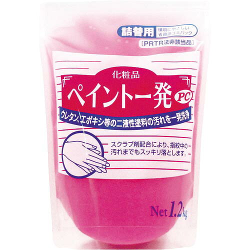 特長：ウレタン・エポキシなどの2液性塗料や油汚れ、接着剤も強力に落とすスクラブ剤配合の手洗い洗剤です。スクラブ配合で指紋に付いた塗料も簡単に洗浄できます。スクラブ剤配合なので、指紋や手のシワに付いた汚れもスッキリ落とします。用途：塗料、イン...