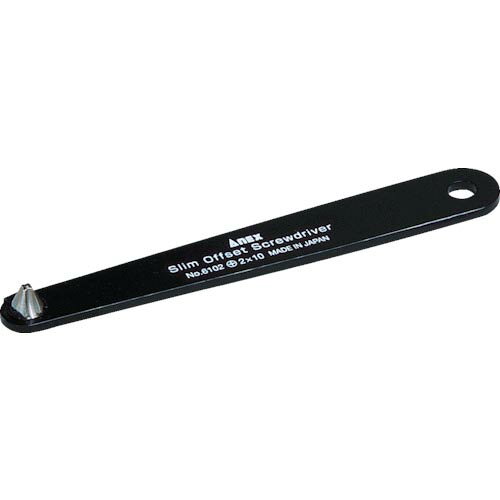 特長：極薄ヘッド幅10mm(6102-0-14は14mm)で、より狭い作業スペースで使用できます。押し付け力に優れたフラット形状でカムアウト防止に有利に働きます。仕様：刃先：［［＋］］2全長(mm)：108幅(mm)：16幅：16mm材質／...