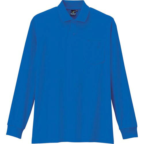 特長：帯電防止・透け防止・UVカット・消臭機能つきニットです。用途：各作業に。仕様：色：ブルーサイズ：L着丈(cm)：72胸囲(cm)：110タイプ：長袖JIS帯電防止規格　T8118適合品左胸ペン差しループ付材質／仕上：ポリエステル　10...