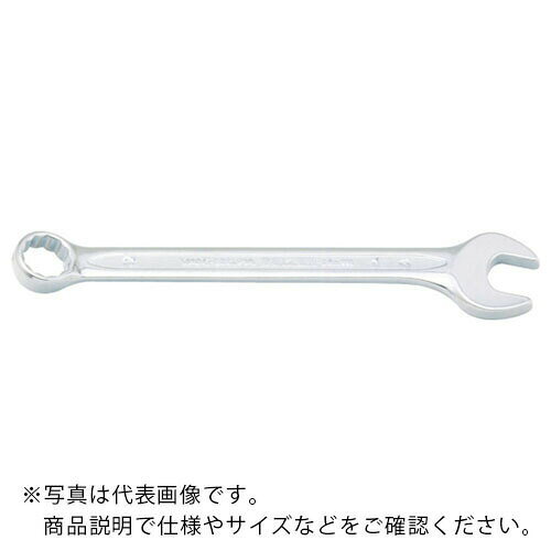 特長：スパナ部めがね部とも15°のオフセット角です。コーナー欠けしないダイナミックドライブを採用しています。表面は研磨仕上げで美しい光沢です。用途：ボルトナットの締め緩め。仕様：二面幅寸法(mm)：10全長(mm)：144材質／仕上：バナジ...