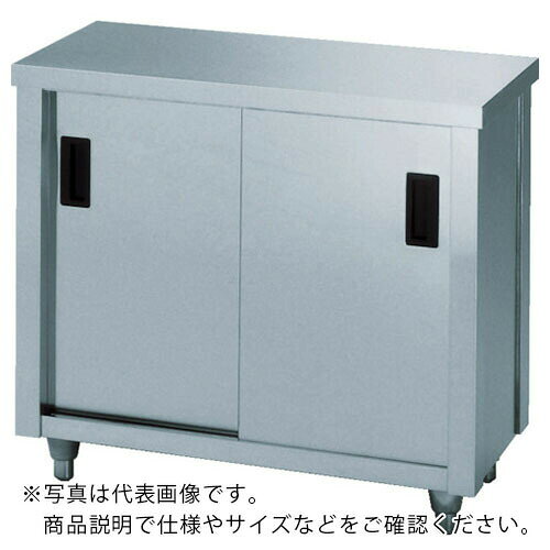 特長：ドアレール敷板に水抜き溝が設けてあり、水洗いしても水がたまりません。ご注文時にオプションで鍵の取付けが可能です。用途：工場。研究所。部品・材料・工具の保管。クリーンルームで書庫として。仕様：最大積載量(kg/台)：320間口(mm)：...
