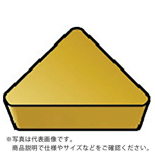 特長：優れた耐こすり摩耗性とじん性を発揮します。用途：一般旋削鋳鉄・非鉄金属加工用。アルミ合金の中荒加工から荒加工用。仕様：適合被削材：PMKNSチップ形状：三角形刃長(mm)：10.1985厚さ(mm)：3.175チップ逃げ角(°)：11...