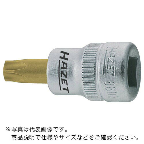 特長：HAZETの代名詞とも言われるヘキサゴンソケットの生産技術を踏襲したトルクス［［R下］］ソケットです。ソケット部とブレードに適した素材を使い分けることで、強度とねばりの絶妙のバランスを実現し、チタンコーティングで耐摩耗性を上げています...