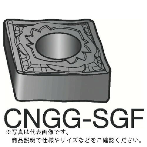 特長：滑らかな切削と優れた切れ刃じん性または加工面粗さとの融合が求められるときに優れ機能を発揮します。優れた耐熱衝撃性と軽断続切削に最適です。用途：一般旋削ステンレス加工用。中から低切削速度用。仕様：適合被削材：MSチップ形状：菱形 80°...
