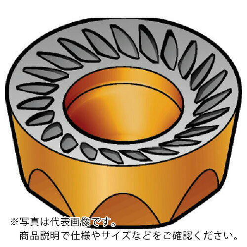 特長：耐欠損性強化タイプの荒加工用丸チップです。堅牢な正面フライス及び倣い加工用です。用途：フライス加工用。仕様：勝手：勝手なしチップサイズ：20iC：20s：6.35最大切り込み：10径方向の最大取りしろ：18コーティング超硬チップ　●代...