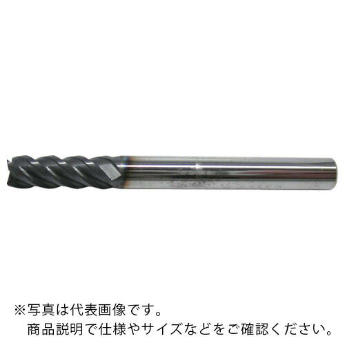 特長：ミディアム刃長タイプのエンドミルです。用途：フライス加工用。仕様：刃径(mm)：10刃長(mm)：22全長(mm)：72シャンク径(mm)：10刃数(枚)：4刃数：4径φ10熱及び科学的安定性が高く、800℃までの加工に耐え、焼入鋼、...