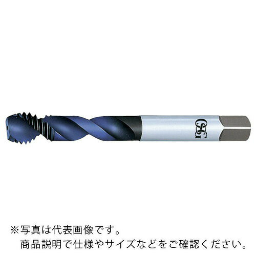 特長：完全リード送り機構付機械専用で耐摩耗性、耐溶着性に優れたVコーティングを施しているため、アルミニウム、アルミニウム合金などの超高速ねじ加工が可能です。用途：止まり穴加工用。被削材：アルミ合金鋳物、アルミ圧延材、マグネシウム合金鋳物、亜...