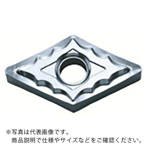 特長：硬度、靭性が高く、鋳鉄加工時の耐摩耗性に優れています。用途：旋削加工用。被削材：鋳鉄、非鉄金属、非金属。仕様：チップ形状：ひし形55°厚さ(mm)：4.76ノンコート呈色：輝灰色AHブレーカ：中〜荒(アルミ・非鉄向)ホーニング有M級材...