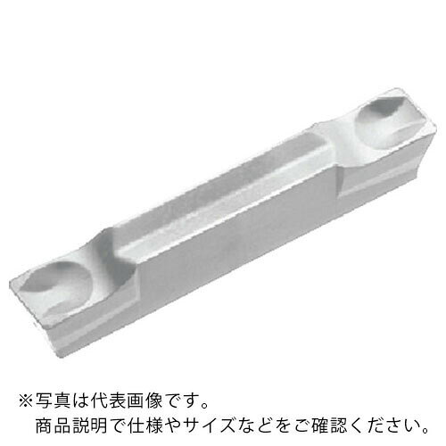 特長：外径溝入れ・突っ切り加工用チップです。用途：外径溝入れ・突っ切り加工用。仕様：適合ホルダ：KGMR/L-2/-2.5型刃幅(mm)：2.5±0.05被膜構成：TiCN呈色：灰赤色TKブレーカ：安定性重視材質／仕上：PVDコーティング