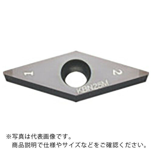 特長：硬質結合相により、高い耐摩耗性を有します。高硬度ダイス鋼の仕上げ加工、連続加工に適応します。用途：旋削加工用。被削材：高硬度ダイス鋼。仕様：ノンコート呈色：黒色刃先仕様：T チャンファME：切れ味重視マルチエッジG級材質／仕上：CBN