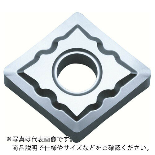 特長：硬度、靭性が高く、鋳鉄加工時の耐摩耗性に優れています。用途：旋削加工用。被削材：鋳鉄、非鉄金属、非金属。仕様：チップ形状：ひし形80°厚さ(mm)：4.76ノンコート呈色：輝灰色AHブレーカ：中〜荒(アルミ・非鉄向)シャープエッジG級...