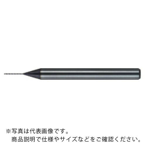 特長：ワイドな溝幅で切りくず詰まりを防止します。安定した極小径加工が可能です。用途：被削材:軟鋼、一般鋼に最適。高硬度鋼、ステンレス鋼、鋳鉄、軽合金に適用。仕様：刃径(mm)：0.35溝長(mm)：6全長(mm)：38シャンク径(mm)：3...