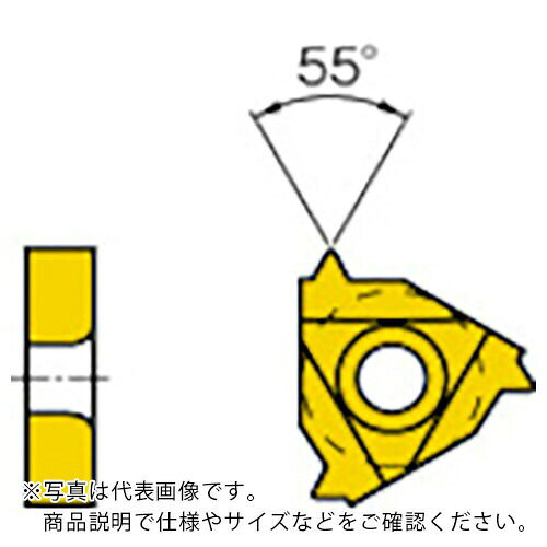特長：高い耐摩耗性、耐塑性変形性を持ち、高精度な長時間加工が可能です。用途：被削材:鋼、ステンレス鋼。仕様：P級UPコートCOAT　●代表画像について 商品によっては、代表画像を使用している場合がございます。 商品のカラー、サイズなどが異な...