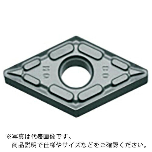特長：特殊ナノ積層コーティング｢MEGACOAT NANO｣の採用により、耐摩耗性と安定性が向上、ステンレス鋼・耐熱合金の中〜荒加工、ステンレス鋼の突切り加工に適応します。用途：旋削加工用。被削材：ステンレス鋼、耐熱合金。仕様：チップ形状：...