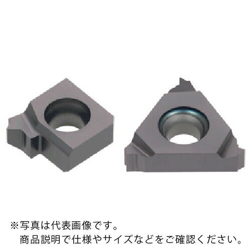 特長：内径用ISOメートルねじインサートです。用途：ねじ切り加工用。仕様：適合被削材：鋼、ステンレス鋼、鋳鉄、難削材コーナ半径(mm)：0.11ねじ切りインサートサイズ：6ピッチ：1.5勝手：R内接円径(mm)：-X方向刃形位置(mm)：0...