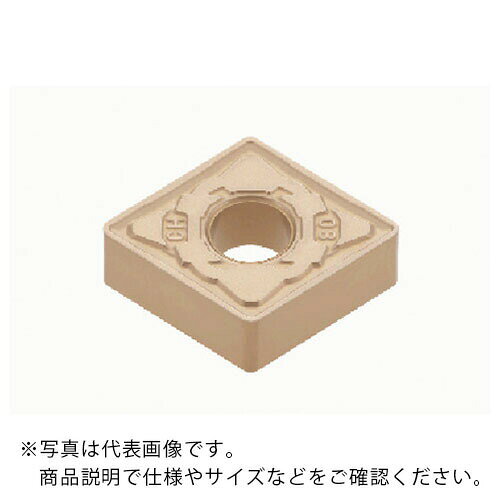 特長：突発的な欠損を起こしにくい強靭な材種です。用途：被削材：鋳鉄。仕様：適合被削材：鋳鉄チップ形状：ひし形80°切刃長L(mm)：12.9厚さS(mm)：4.76コーナ半径RE(mm)：0.8コーティング：CVD切れ刃長さ(mm)：12....