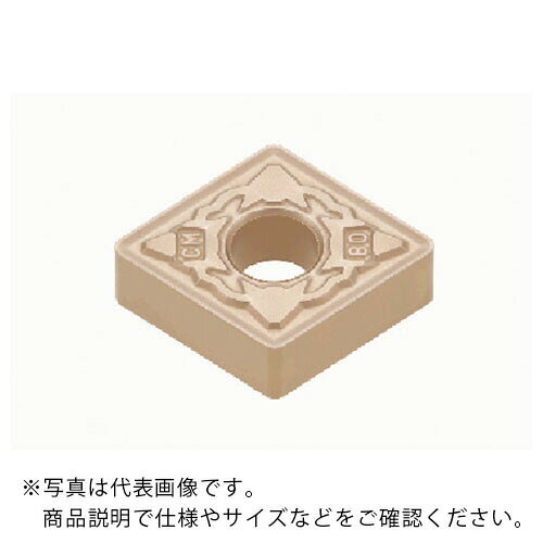 特長：連続切削から連断続・断続切削までの幅広い領域において安定した加工を実現します。用途：被削材：鋳鉄。仕様：適合被削材：鋳鉄チップ形状：ひし形80°切刃長L(mm)：12.9厚さS(mm)：4.76コーナ半径RE(mm)：0.8コーティン...