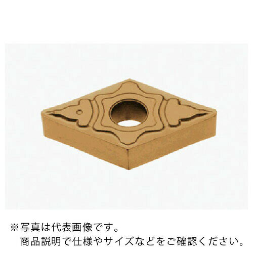 特長：耐摩耗性に優れた材種です。用途：被削材：鋼、鋳鉄。仕様：適合被削材：鋼、鋳鉄チップ形状：ひし形55°切刃長L(mm)：15.5厚さS(mm)：6.35コーナ半径RE(mm)：0.8主逃げ角AN(°)：0旋削用インサート鋼用サーメット材...