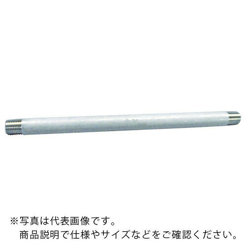特長：ステンレス配管に対応しています。従来のねじ込み継手を更にグレードアップし、より使い易い継手として開発された商品です。用途：蒸気・空気・ガス・油用。仕様：呼び径A：20呼び径B：3/4L(mm)：200適用規格：JIS B2302、JI...