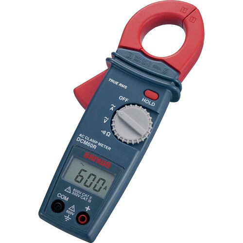 特長：交流電流0.1〜600Aまでのワイドレンジで600Aまでの交流電流測定が可能です。国際安全規格CAT.[3]600Vに準拠真の実効値測定方式交流電圧、抵抗測定、導通チェックも可能です。データホールド機能用途：自動車等の動力機器のメンテ...